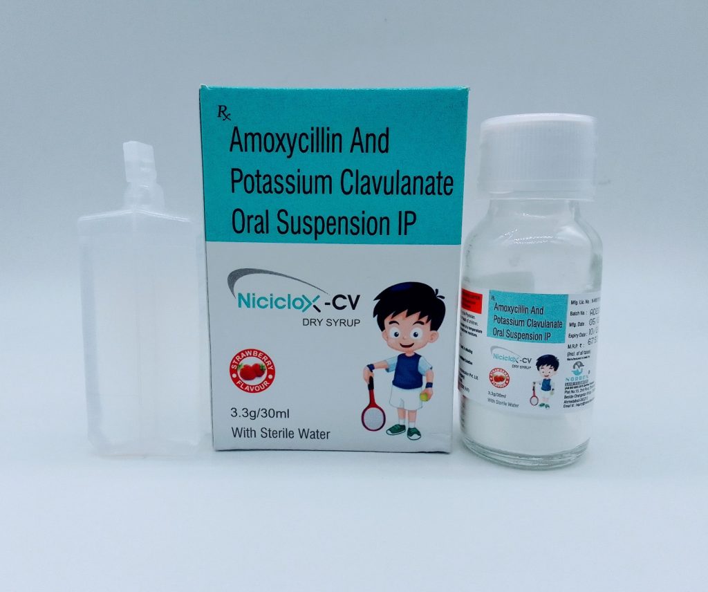 NICICLOX-CV DRY SYP - Best PCD Pharma Company in Ahmedabad, Gujarat, India